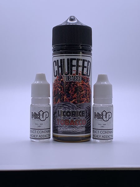 Chuffed Tobacco - Licorice Tobacco - E Liquid - 120ml - £11.95